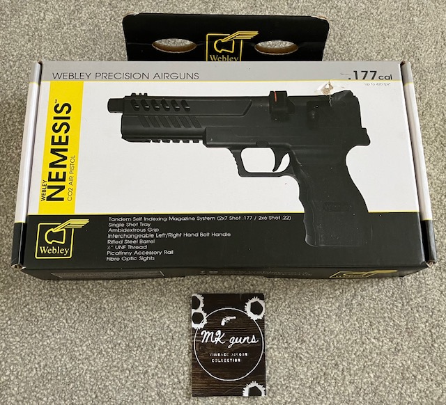 Webley Nemesis CO2 .177 Air Pistol. - MK Guns