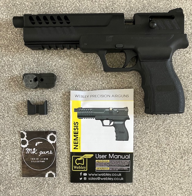 Webley Nemesis CO2 .177 Air Pistol. - MK Guns