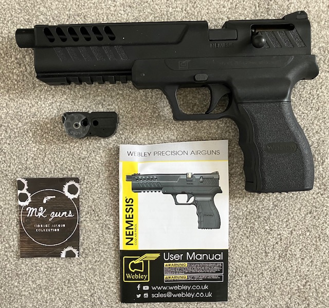 Webley Nemesis CO2 .177 Air Pistol. - MK Guns