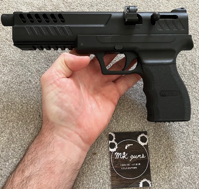 Webley Nemesis CO2 .177 Air Pistol. - MK Guns