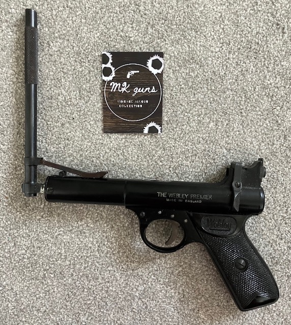 Webley Premier .22 Air Pistol. - MK Guns
