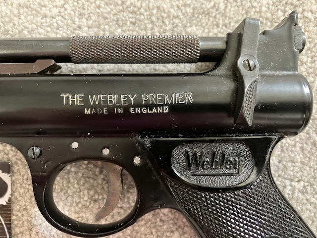Webley Premier .22 Air Pistol. - MK Guns