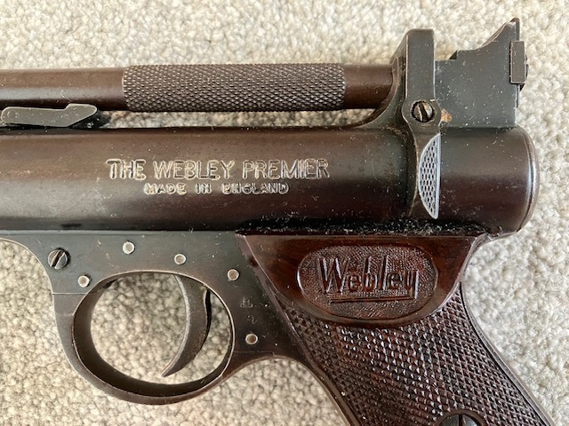 Webley Premier "E-Series" .22 Air Pistol. - MK Guns