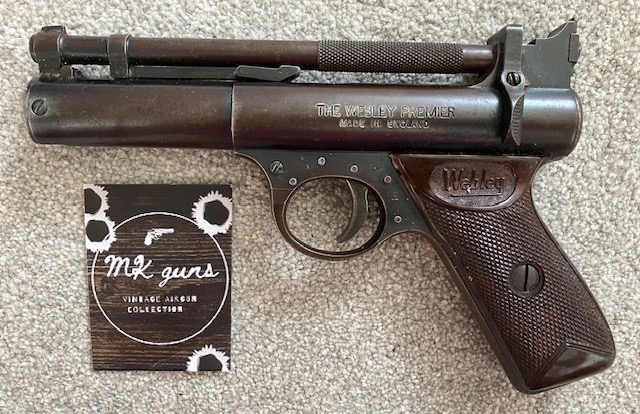 Webley Premier "E-Series" .22 Air Pistol. - MK Guns