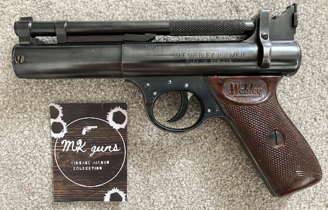 Webley Premier "B-Series" .177 Air Pistol. - MK Guns