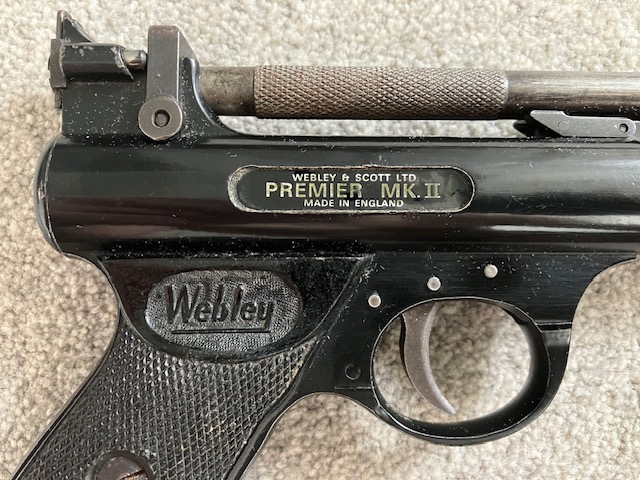 Webley Premier MK2 .22 Air Pistol. - MK Guns