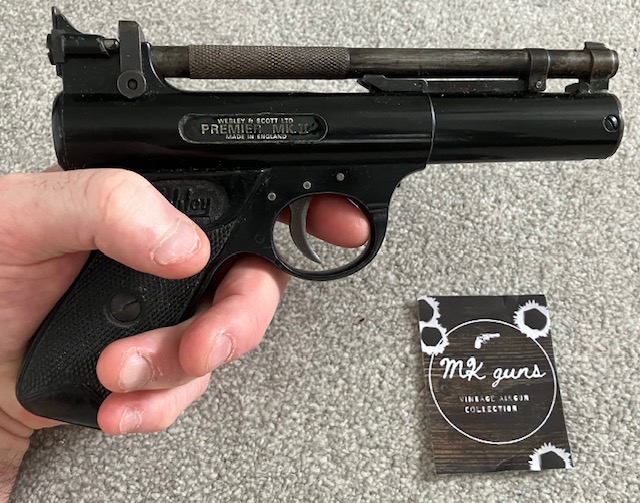 Webley Premier MK2 .22 Air Pistol. - MK Guns