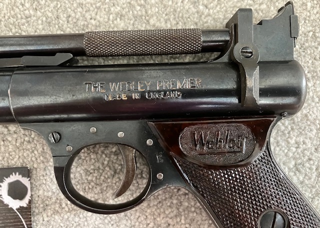 Webley Premier "E-Series" .22 Air Pistol. - MK Guns
