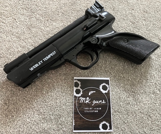 Webley Tempest .22 Air Pistol. - MK Guns