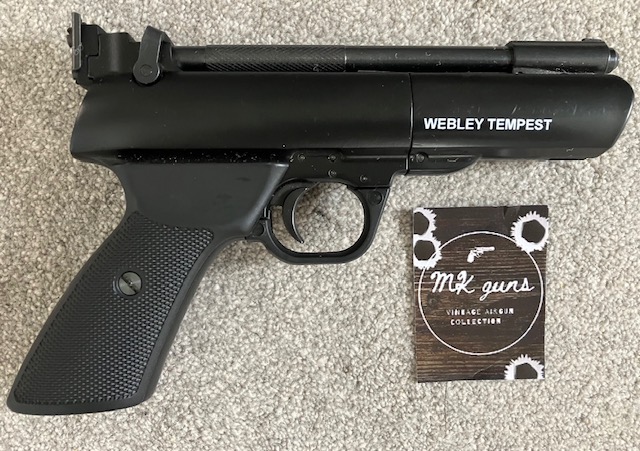Webley Tempest "Turkish" .177 Air Pistol. - MK Guns