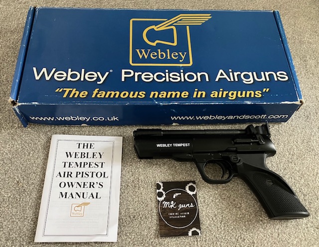 Webley Tempest "Turkish" .177 Air Pistol. - MK Guns