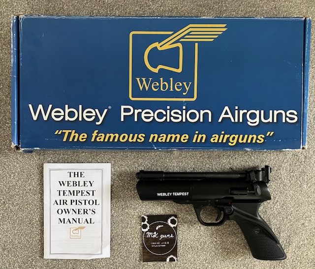Webley Tempest "Turkish" .177 Air Pistol. - MK Guns