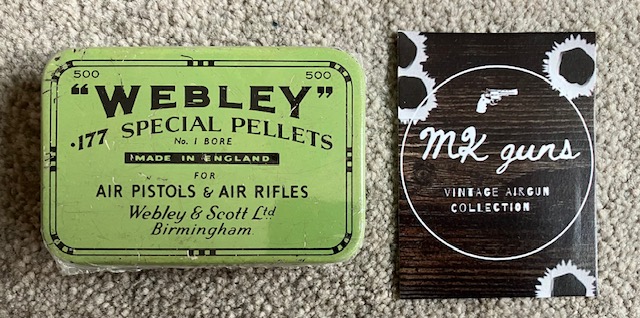 Vintage Air gun Pellets inc rare Webley - MK Guns