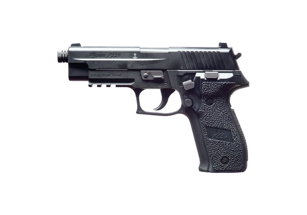 SIG SAUER P226 MK-25 BLK AIR PISTOL REVIEW. - MK Guns