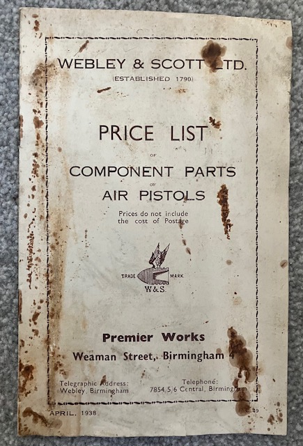 Webley Corner. - MK Guns