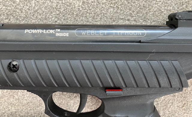 Webley Typhoon Turkish .177 Air Pistol. - MK Guns