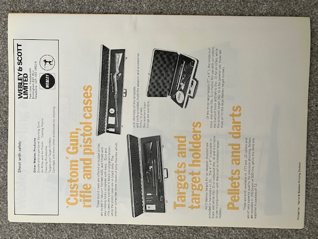 Webley Corner. - MK Guns