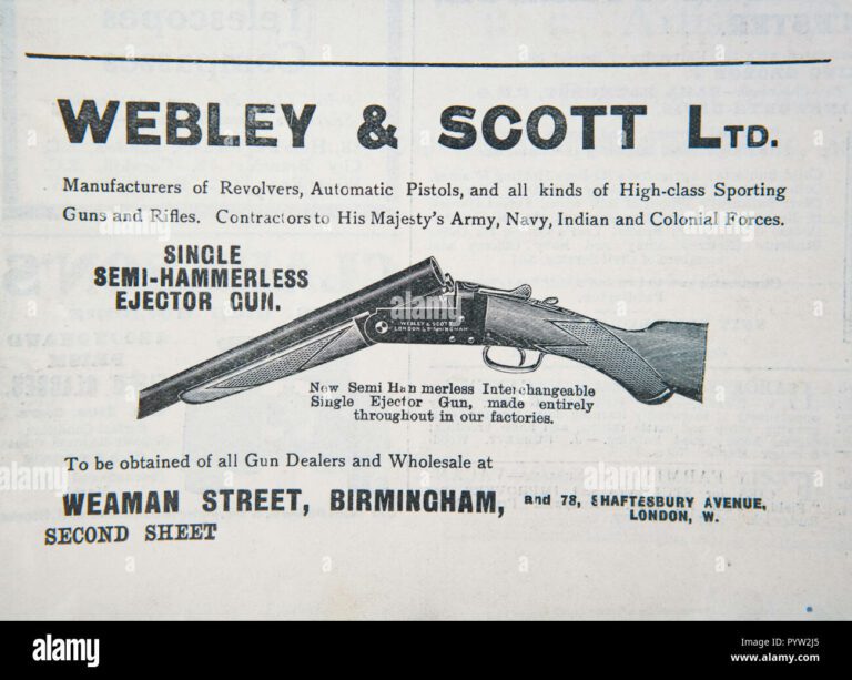 Webley & Scott Air Gun History - MK Guns