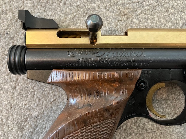 Crosman 1322 .22 Pneumatic Air Pistol. - MK Guns