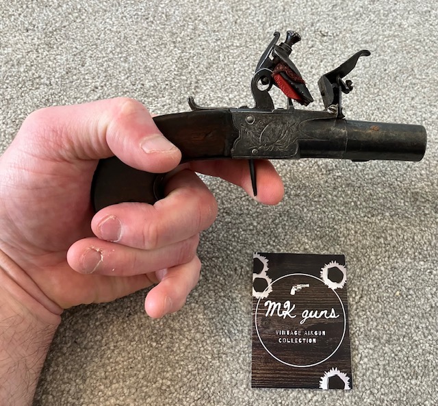 Henry Nock Flintlock Pistol. - MK Guns