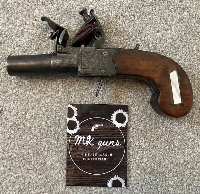Henry Nock Flintlock Pistol. - MK Guns
