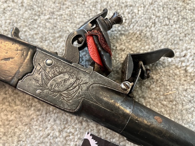 Henry Nock Flintlock Pistol. - MK Guns