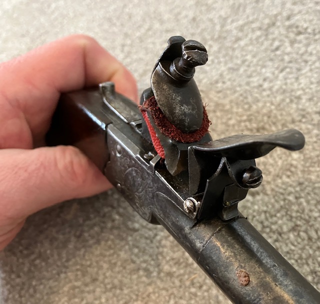 Henry Nock Flintlock Pistol. - MK Guns