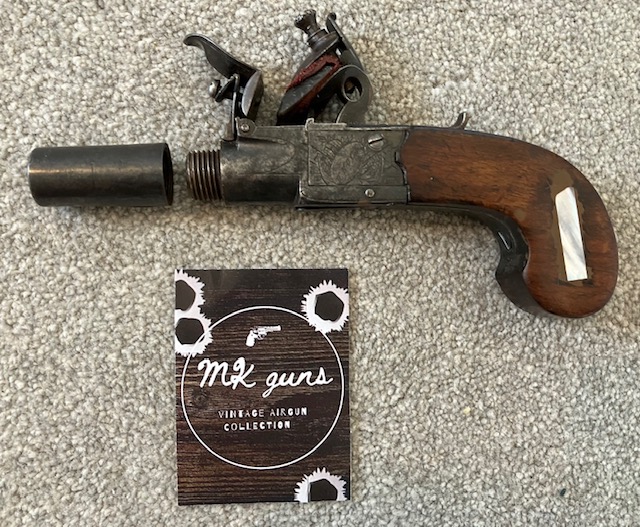 Henry Nock Flintlock Pistol. - MK Guns