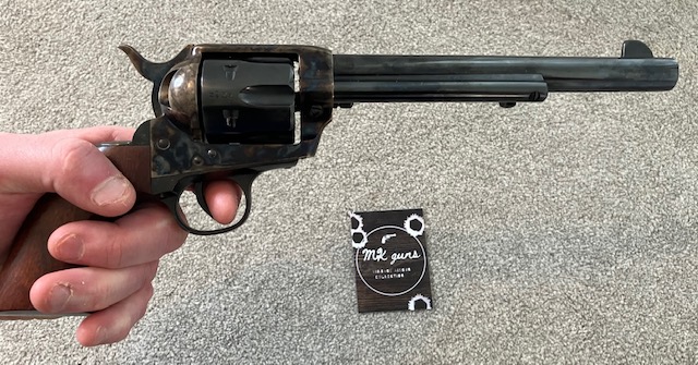 Pietta 9mm 1873 Single Action 7 1/2 Cavalry Blank Firer. - MK Guns