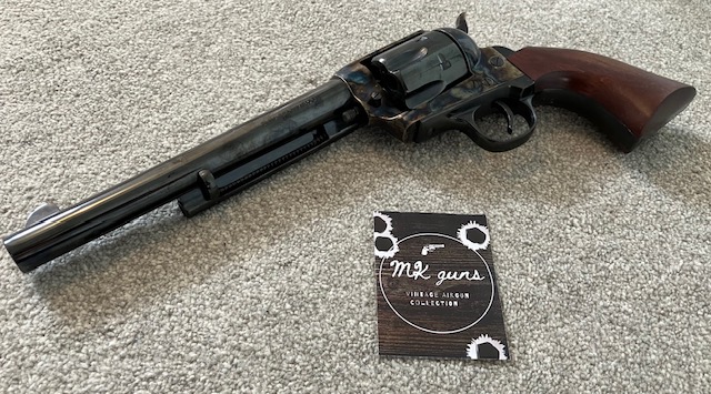 Pietta 9mm 1873 Single Action 7 1/2 Cavalry Blank Firer. - MK Guns