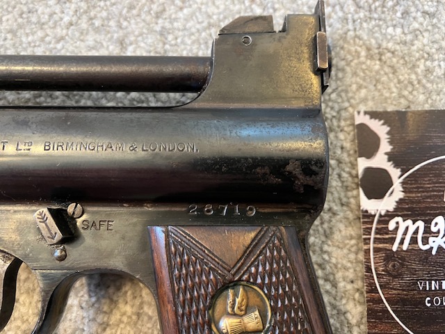 Webley MK2 Target .177 Air Pistol. (Stoeger Marked) - MK Guns