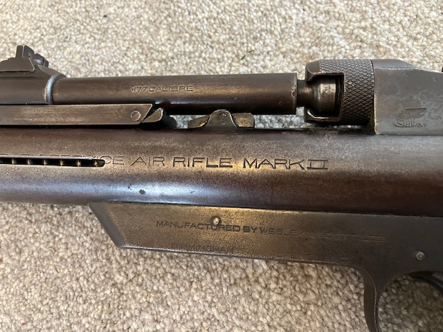 Webley .177 MK2 Service Rifle. - MK Guns