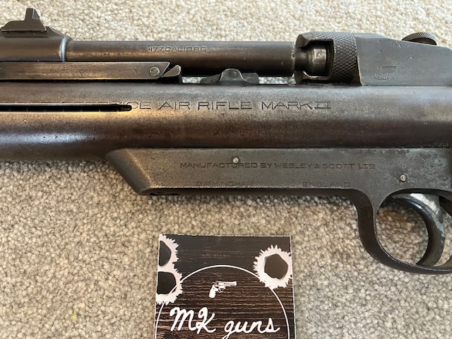 Webley .177 MK2 Service Rifle. - MK Guns