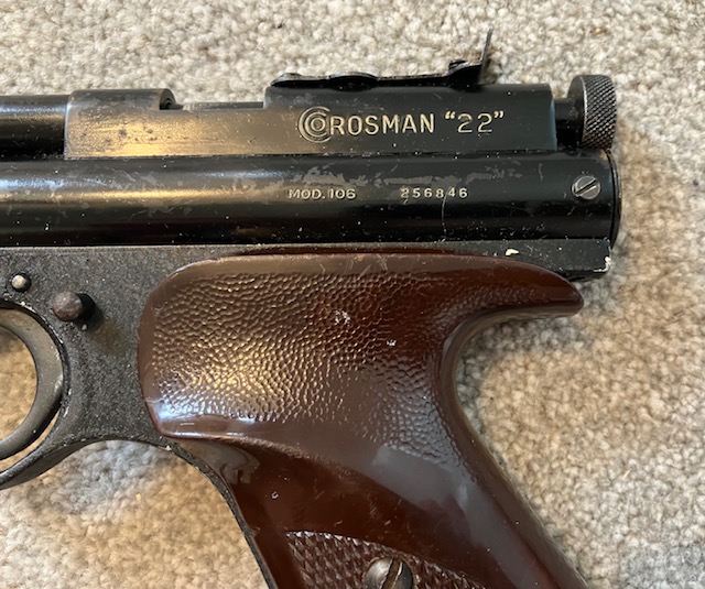 Crosman Model 106 .22 Multi-Pump Pneumatic Pistol. - MK Guns