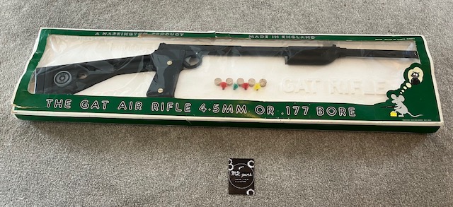 Harrington Gat Air Rifle (Boxed) 40 Year Loft Find! - MK Guns