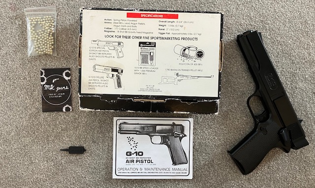 Sportsmarketing G10 .177 BB Repeater Air Pistol. - MK Guns