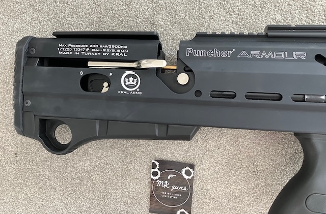 Kral Puncher Armour PCP .22 Air Rifle - MK Guns
