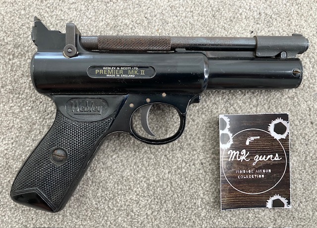 Webley Premier MK2 .177 Air Pistol. - MK Guns