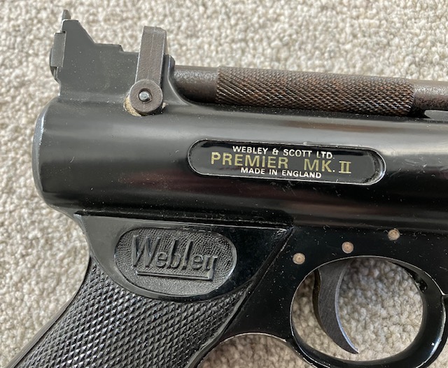 Webley Premier MK2 .177 Air Pistol. - MK Guns