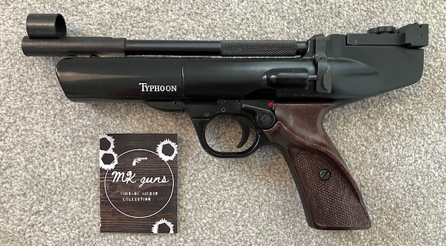 Webley Typhoon .177 Air Pistol. - MK Guns