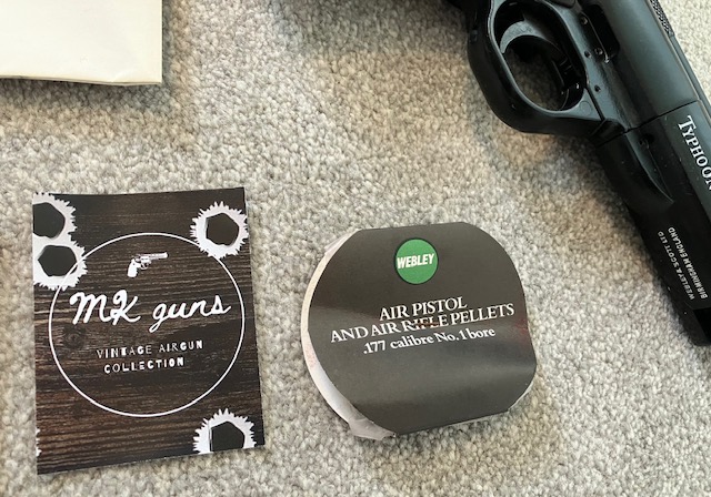 Webley Typhoon .177 Air Pistol. - MK Guns