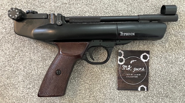 Webley Typhoon .177 Air Pistol. - MK Guns
