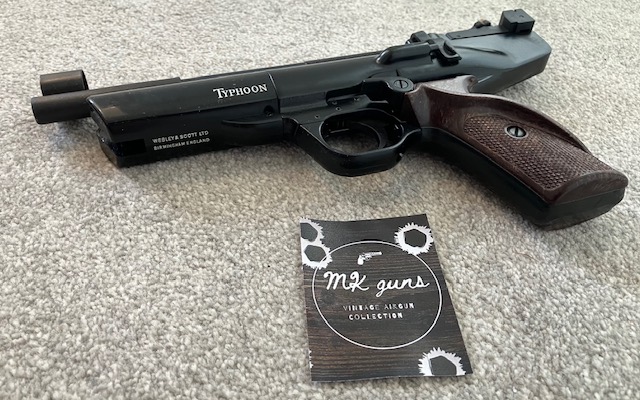 Webley Typhoon .177 Air Pistol. - MK Guns