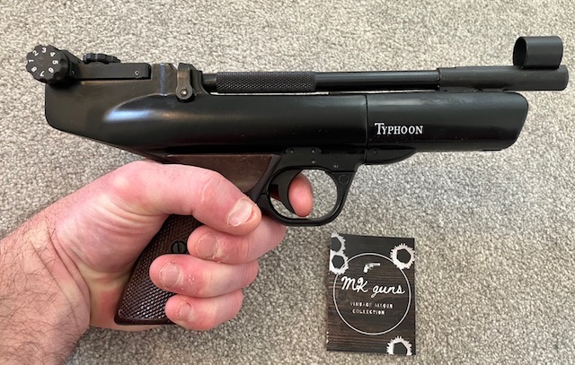 Webley Typhoon .177 Air Pistol. - MK Guns