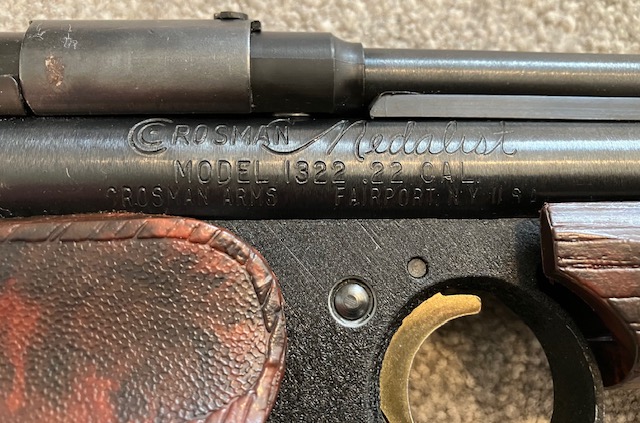 Crosman 1322 Medalist .22 Air Pistol. - MK Guns